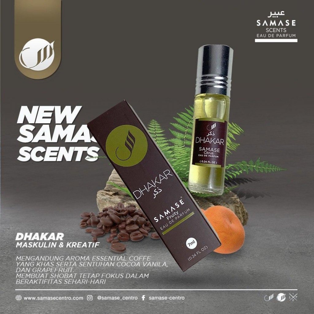 Samase Perfume dengan berbagai macam aroma - Samase Clothes - Its Different