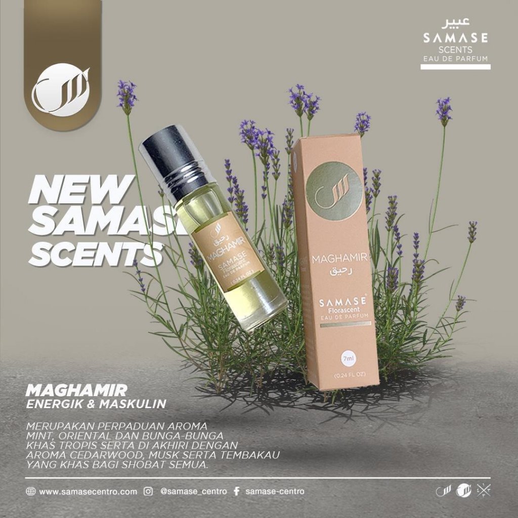 Samase Perfume dengan berbagai macam aroma - Samase Clothes - Its Different